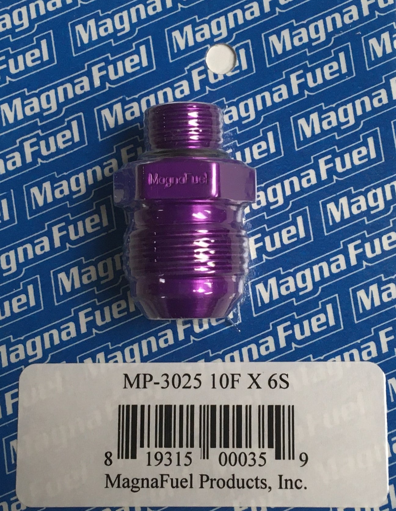 Magnafuel MP-3025 -10 Flare to -6 Straight Purple AN Adapter · Winners ...