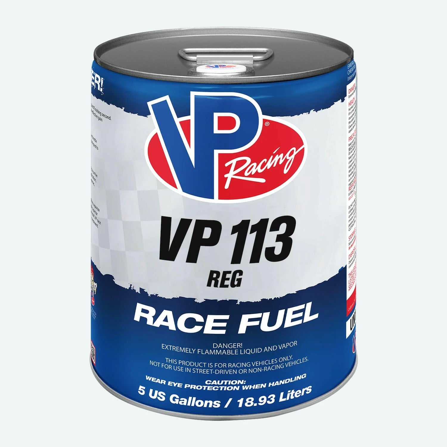 VP 113 Reg Race Fuel, 5 Gallon Can · Winners Circle