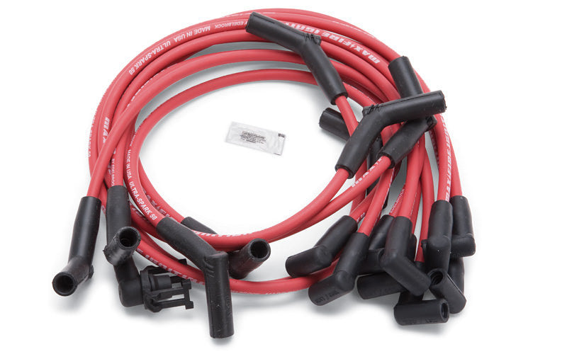 Edelbrock 22714 Max Fire Plug Wire Set SBF 83-96 Red · Winners Circle