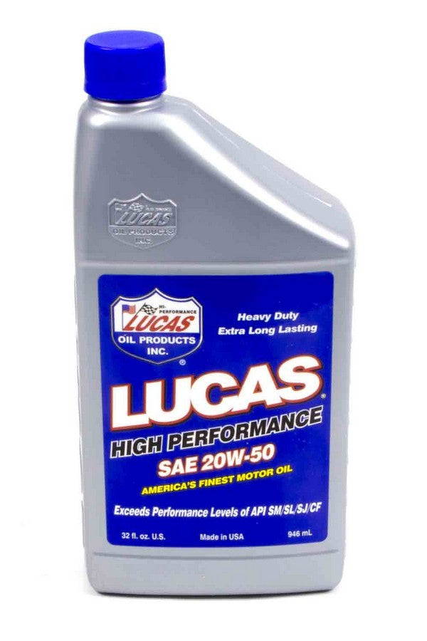Lucas Oil 10252 20w50 Plus Motor Oil 1 Qt Petroleum · Winners Circle