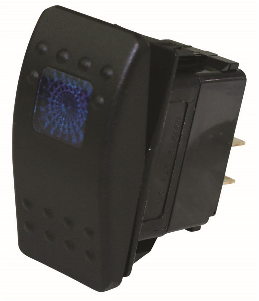 Moroso 97541 Repl. Blue LED Light Rocker On-Off Switch · Winners Circle