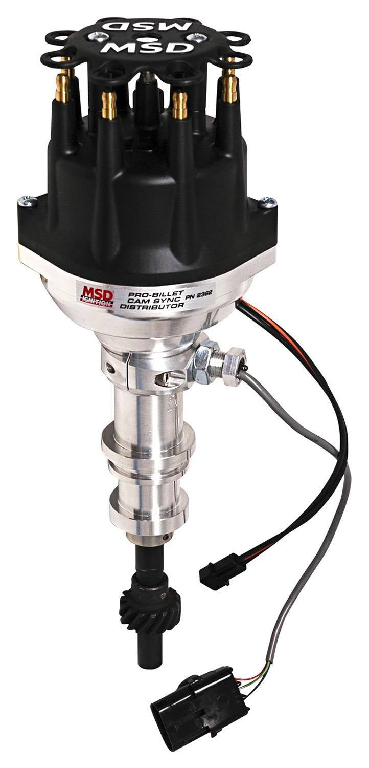 MSD 2362 SBF Distributor - Cam Sync w/Steel Gear · Winners Circle