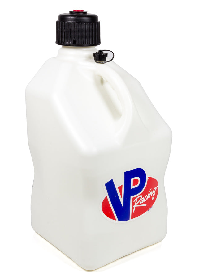 VP Racing 3522 Utility Jug 5 Gal White Square · Winners Circle