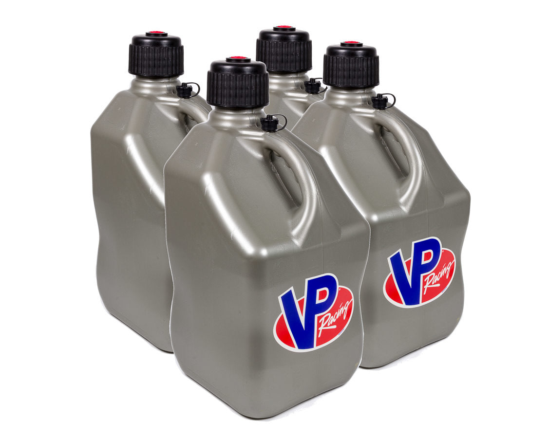 VP Racing 3604 Utility Jug 5 Gal Silver Square (Case 4) · Winners Circle
